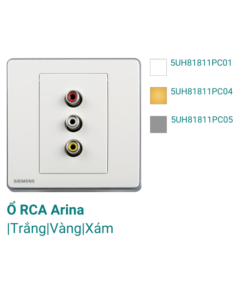 Ổ RCA Arina Siemens – Senka Sài Gòn